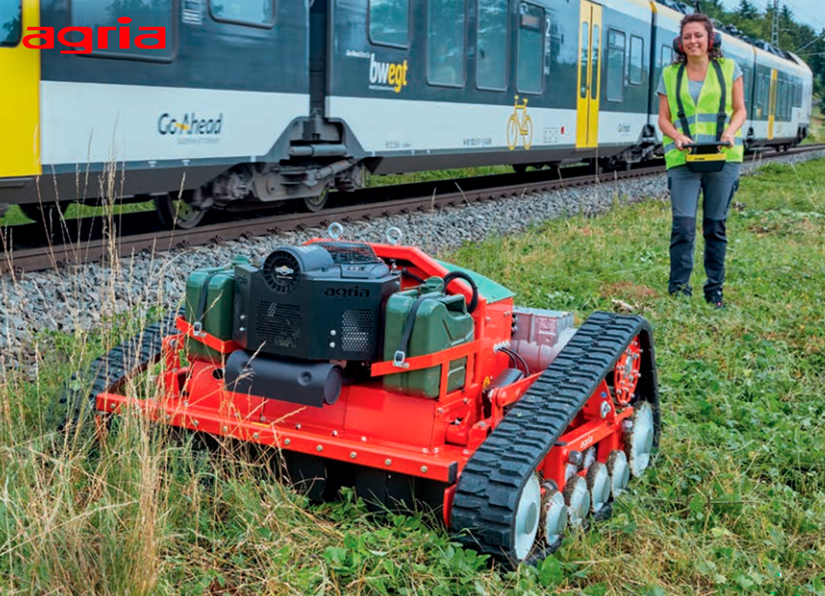 ROBOT SEGADOR TALUDES A CONTROL REMOTO B&S 8270 SERIES - 24.3HP - 112CM ...